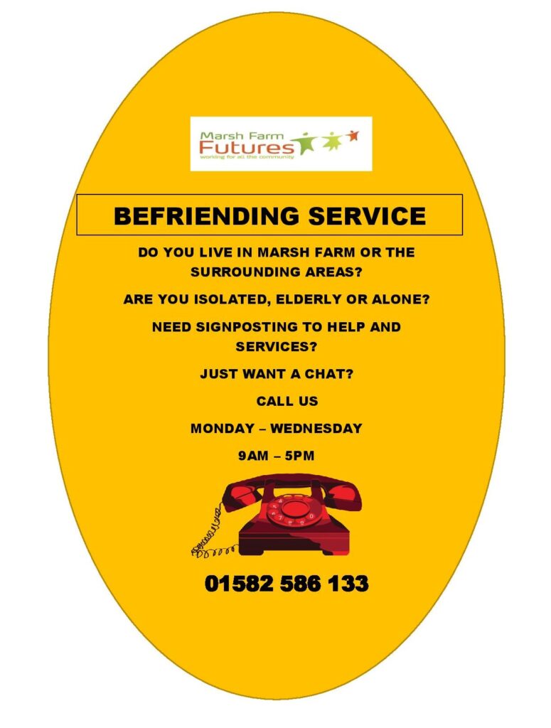 Marsh Farm Futures Befriending Service - Marsh Farm Futures