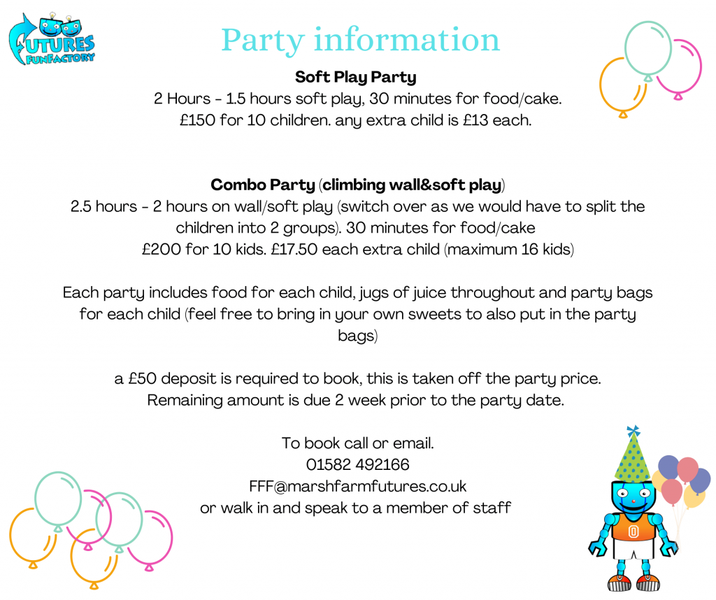 Parties - Marsh Farm Futures